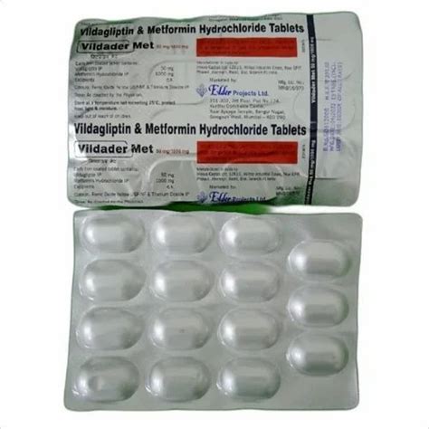 Vildagliptin Metformin Hydrochloride Tablet Packaging Size 10 X 15 Tablets At ₹ 42 Strip In Surat