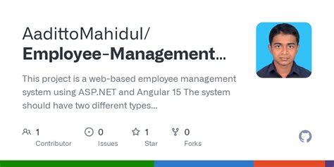 github aadittomahidul employee management system this project is a