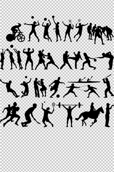 健身馆举重排球运动剪影