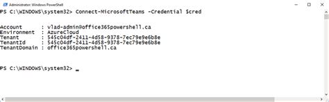 Quick Overview Of The New Microsoft Teams Powershell Module
