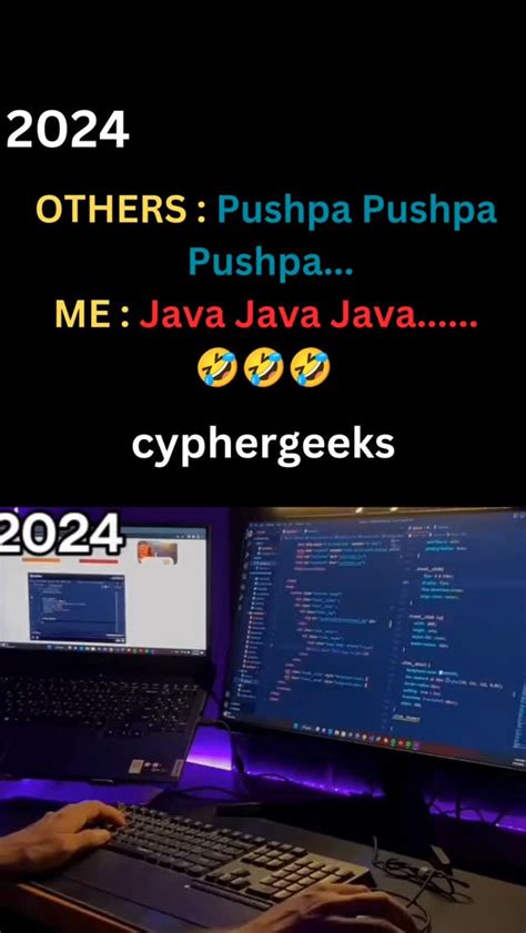 Cyphergeeks Others Pushpa Pushpa Pushpa Me Java Java Java 𝐅𝐨𝐥𝐥𝐨𝐰 ☞cyphergeeks