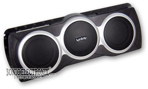 Infinity Basslink 10" Angled Truck Powered Subwoofer Enclosure