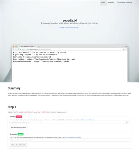 The History Of The Hackerstxt And Securitytxt Files By Potherca Just Eat Takeaway Tech