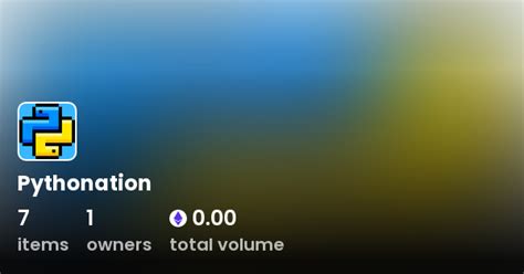 Pythonation Collection Opensea