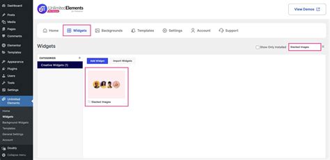 How To Create Stacked Images In Elementor Step By Step Unlimited Elements For Elementor