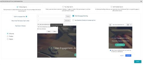 Configure Web Push Settings User Guide
