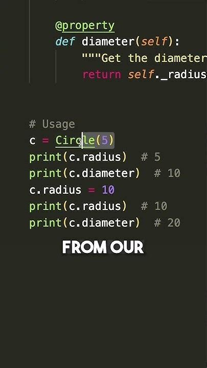 Property Decorator In Python Youtube