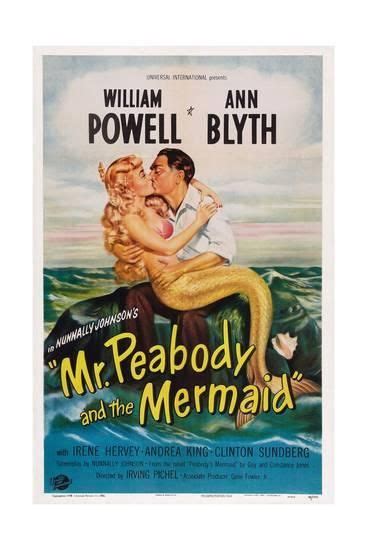 Mr Peabody And The Mermaid From Left Ann Blyth William Powell