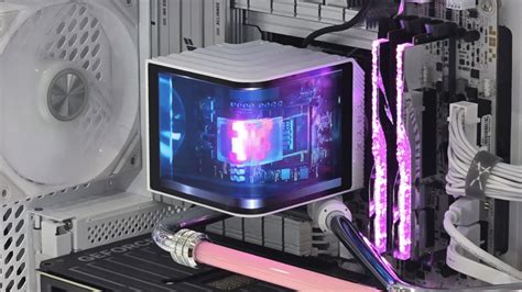 Tryx Panorama Wb Modular Water Block With Integrated Screen Launching In July For Custom Cooling