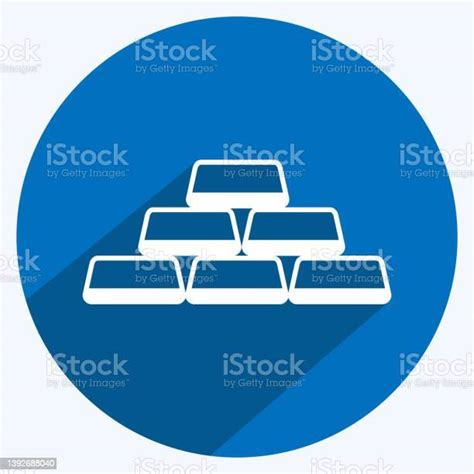 아이콘 골드 와일드 웨스트 기호에 적합합니다 긴 그림자 스타일 편집 가능한 간단한 디자인 디자인 템플릿 벡터 간단한 기호 그림