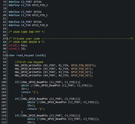 Basic Menu Lcd 20x4 I2c Keypad 4x4 Goto Function Stm32f103c8t6 Stm32cubeide Mechatronic