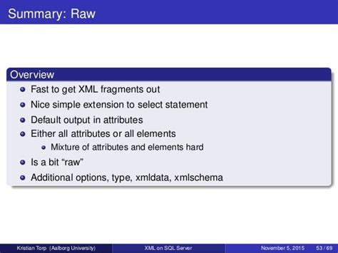 Xml On Sql Server Xml On Sql Server