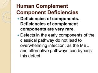 The Complement System PPTX Blood Disorders Diseases And Conditions