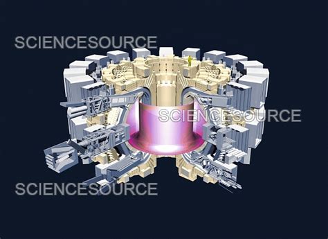 ITER Fusion Research Reactor Stock Image Science Source Images