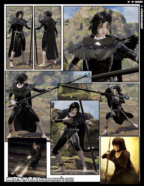 Maiden In Black From Demon S Souls So The World Might Be Minded R Soulcaliburcreations