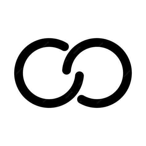 Premium Vector Intersecting Circles Icon