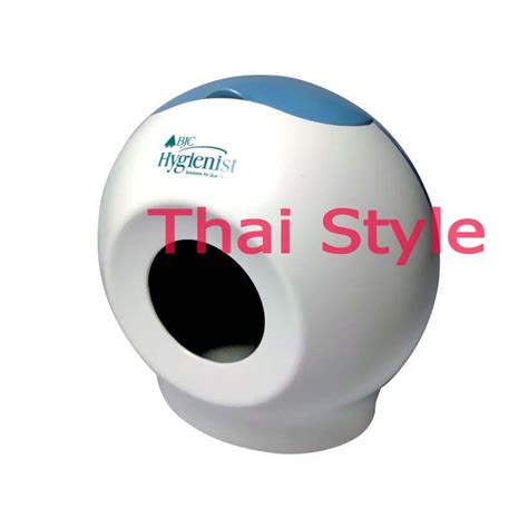 ☍cellox Bjc Hyginist กล่องใส่กระดาษเช็ดปาก Pop Up วางโต๊ะอาหาร สีขาว ฟ้า Shopee Thailand