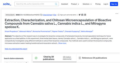 Extraction Characterization And Chitosan Microencapsulation Of