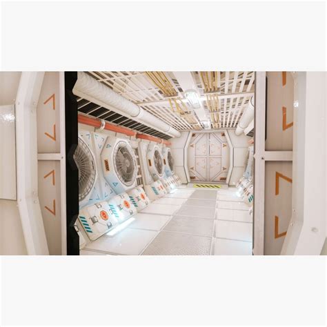 Sci Fi Lab Research Environment Kitbash 3d Model Download Sci Fi On