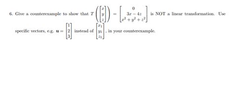 Solved Give A Counterexample To Show That Chegg