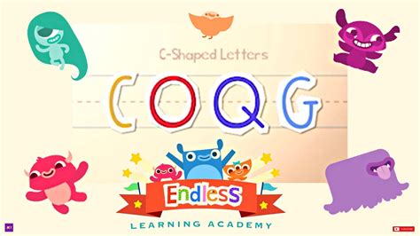Endless Learning Academy Practice Handwriting C Shaped Letters Uppercase Letters Youtube
