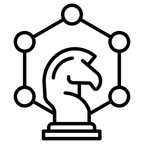Strategy Formulation Icon Line Vector Illustration 39885414 Vector Art