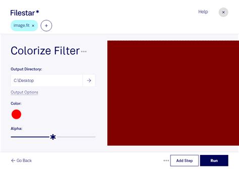 Filestar Colorize Fit Filter