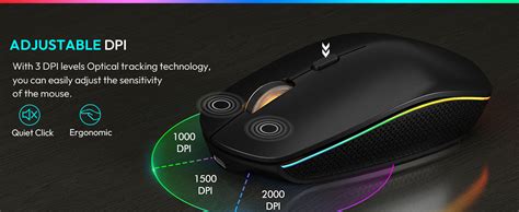 Wireless Keyboard And Mouse Combo Large Print Rgb Backlit Oversize Light Up