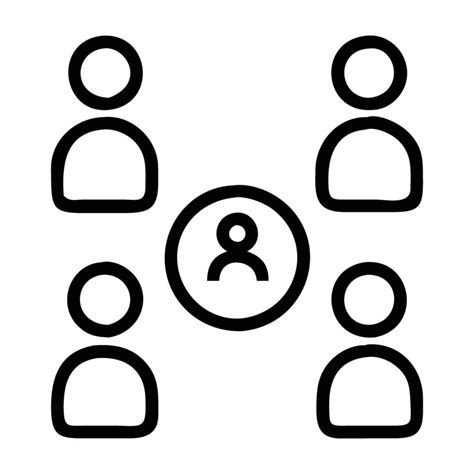 Audience Segmentation User Analytics Icon 57318826 Vector Art At Vecteezy
