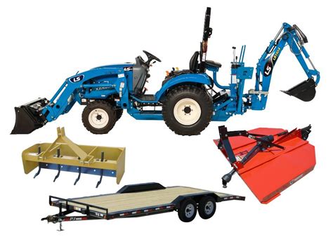 Ls Tractor Xj2025h Hydro Compact Tractor Loader Backhoe Package