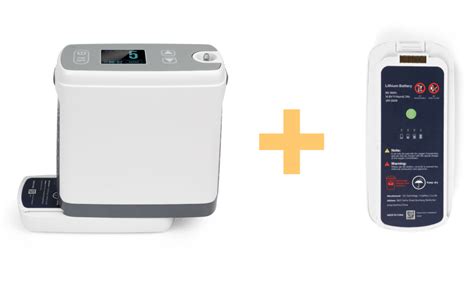 Portable Oxygen Concentrator Up To 5 5 Hour Battery Life For Outdoor Travel 93 ±3 O2