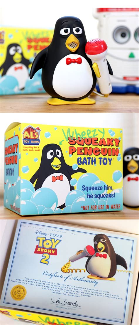 Dan The Pixar Fan Toy Story 2 Custom Wheezy Toy Replica By D Kop
