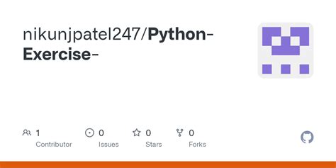 python exercise exercise 1 ipynb at main · nikunjpatel247 python