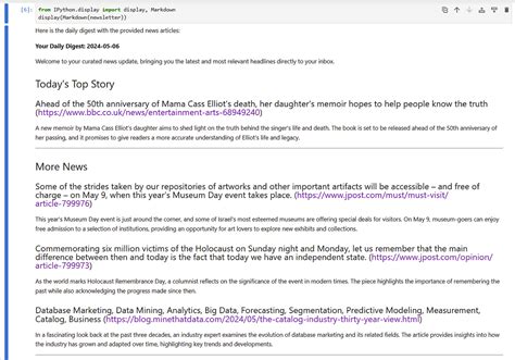 Build Your Personalized News Aggregator With Llama3 Langchain And Ollama Medium
