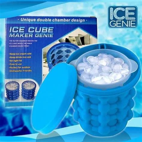 Plastic Ice Qube Maker Bucket For Bar Packaging Type Qubes At Best
