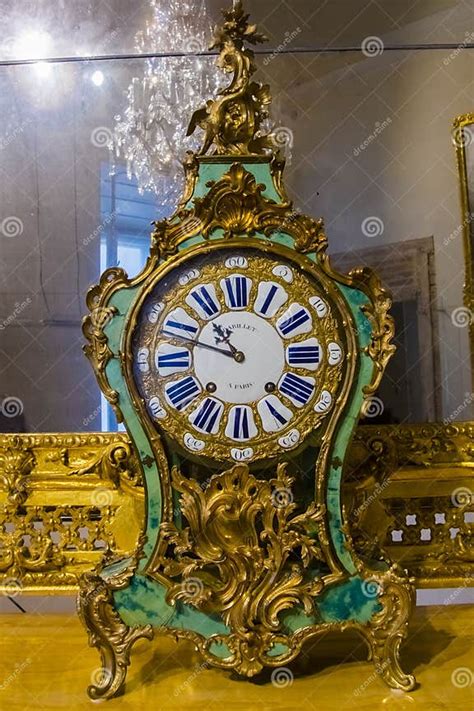 Old Fancy Clock In The Esterhazy Palace Editorial Photography Image Of Museum Fancy 304833337