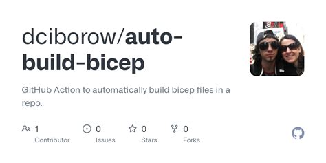 Github Dciborowauto Build Bicep Github Action To Automatically Build Bicep Files In A Repo