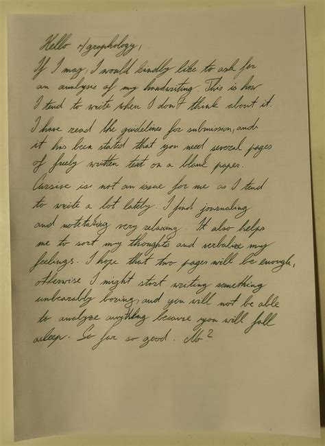 Can Anyone Analysis My Handwritting Graphology Can Anyone Analysis My Handwritting Graphology