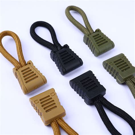 텐트지퍼 지퍼수선 지퍼수리 텐트수리 지퍼 풀러 엔드 핏 로프 태그 픽서 교체 클립 10 개 티몬
