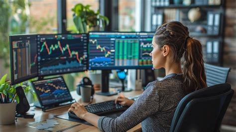 Free Trader Analyzing Markets Image Download At StockCake