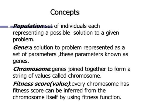 PPT Genetic Algorithms PowerPoint Presentation Free Download ID