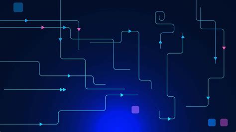 Premium Vector Glowing Blue Line For Big Data Technology Concept Background Design Vector