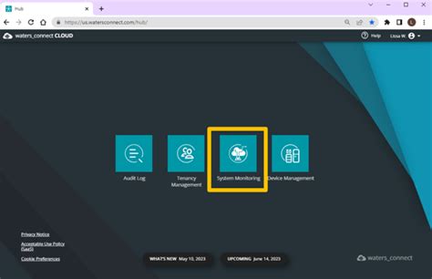 Waters Connect™ System Monitoring Getting Started Tip334 Waters