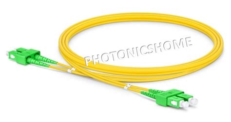 Premium SMF SC APC To SC APC Patch Cord LSZH Mm Jacket