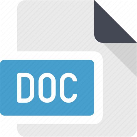 Doc Document File Format Word Word Document Icon