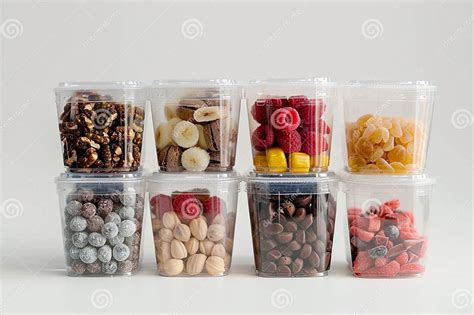 Innovative Edible Packaging Displays Assorted Snacks At Modern Food