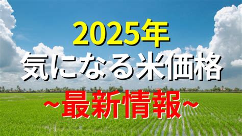 【2025年米価予測】お米の価格はどうなる？需給バランスと政策の最新情報 Drone金沢ブログ