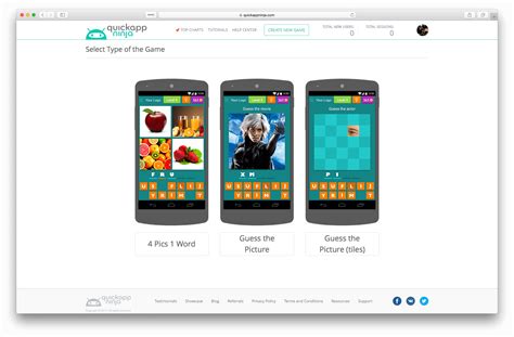 Quickapp Ninja Create Android Games Without Any Coding