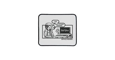 mouse pad mouse pads real python merch