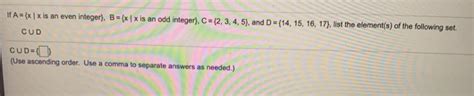 Solved If A Xx Is An Even Integer B Xx Is An Odd